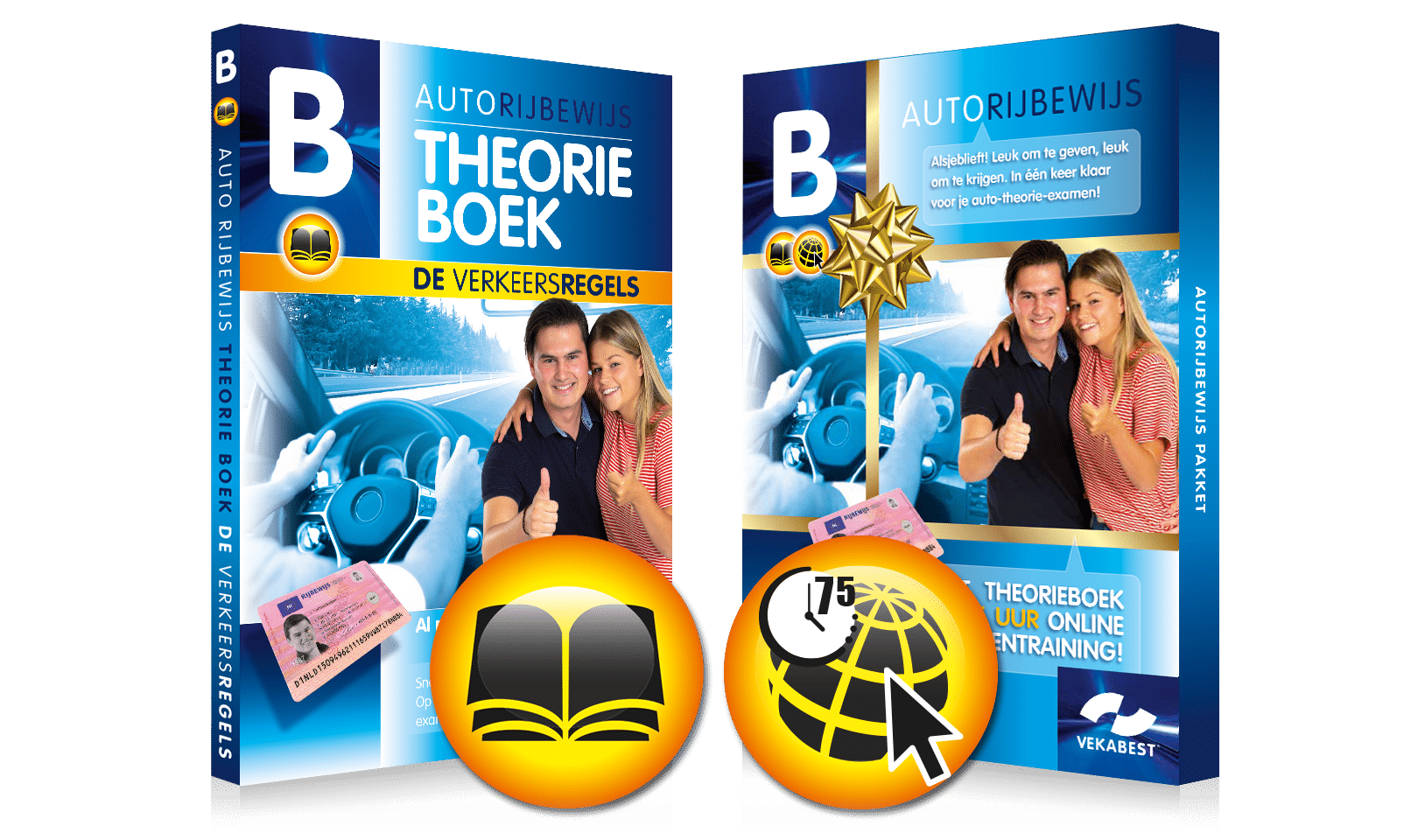 Beste Auto theorieboek + 7,5 uur oefenvragen en examens » theorie-leren.nl
